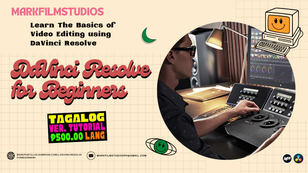 DaVinci Resolve Tutorial for Beginners (Tagalog)