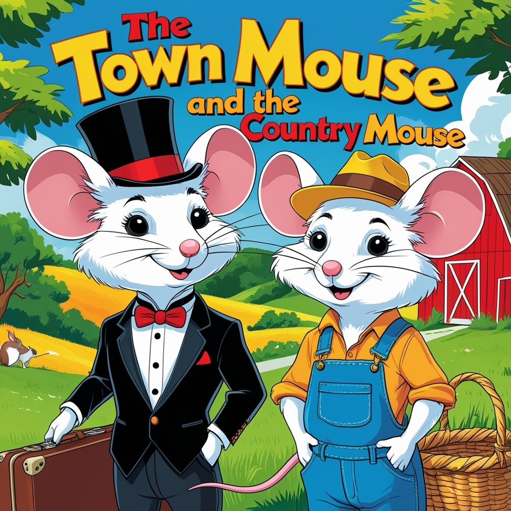 The Town Mouse and the Country Mouse: A Classic Story of Simplicity and ...