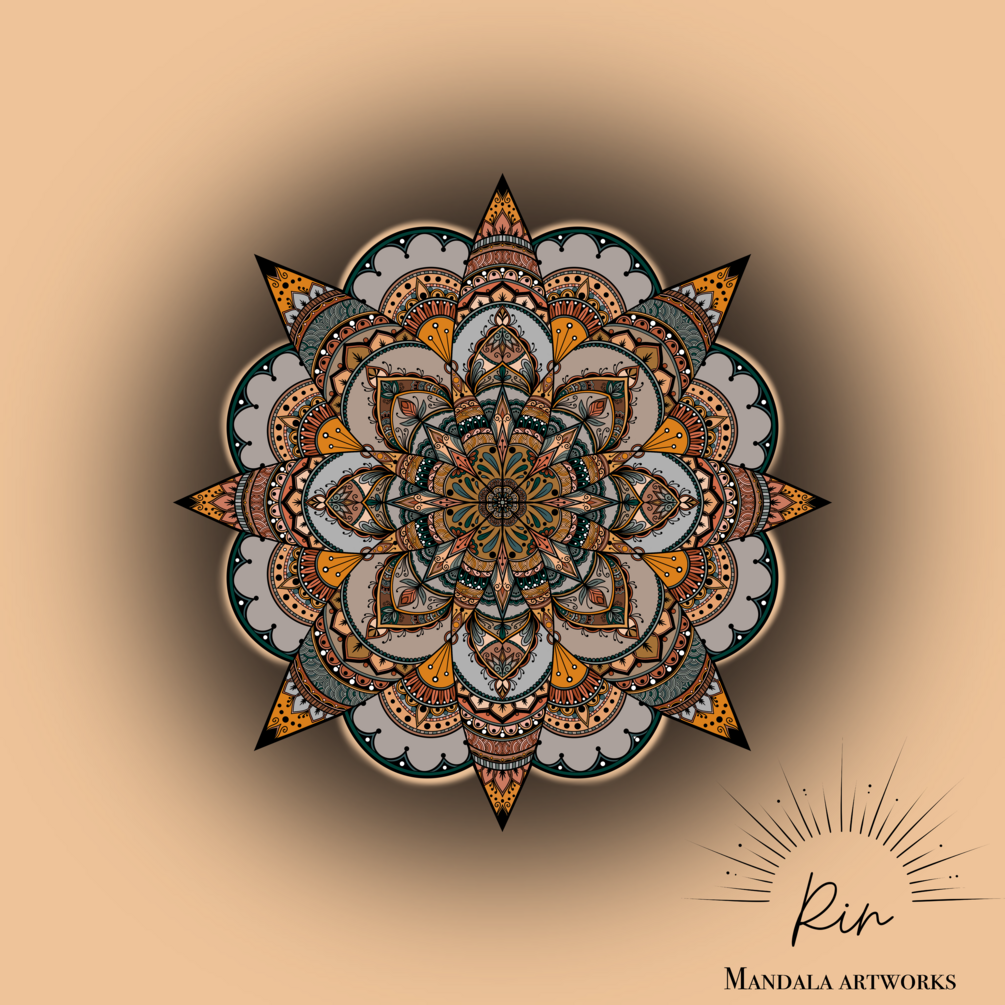 Meditative Boho Mandala