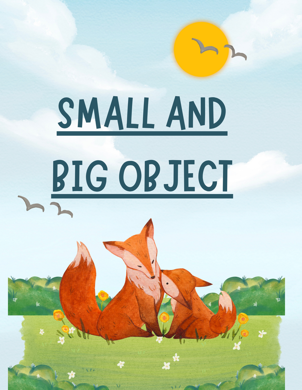 small and big object