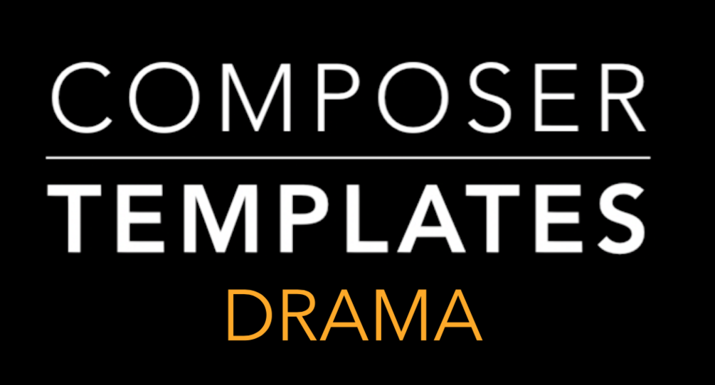 Drama Music - Royalty Free Template - Film Scoring Tool