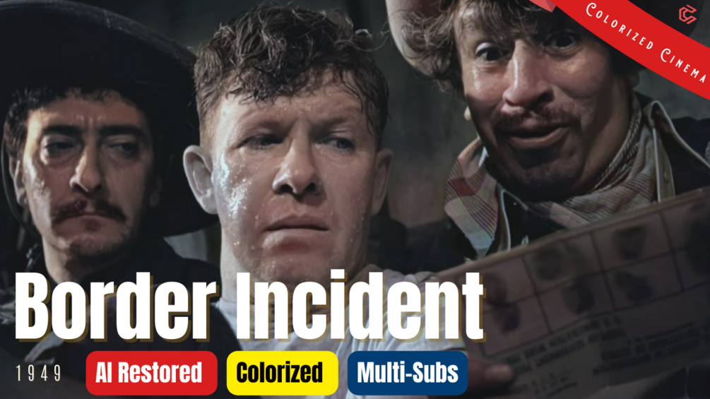 [Colorized Work] Border Incident (1949) | Subtitle Included | Ricardo ...