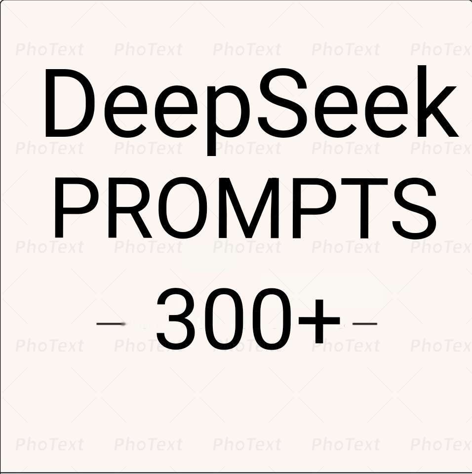 DeepSeek R1 500+ Prompts List