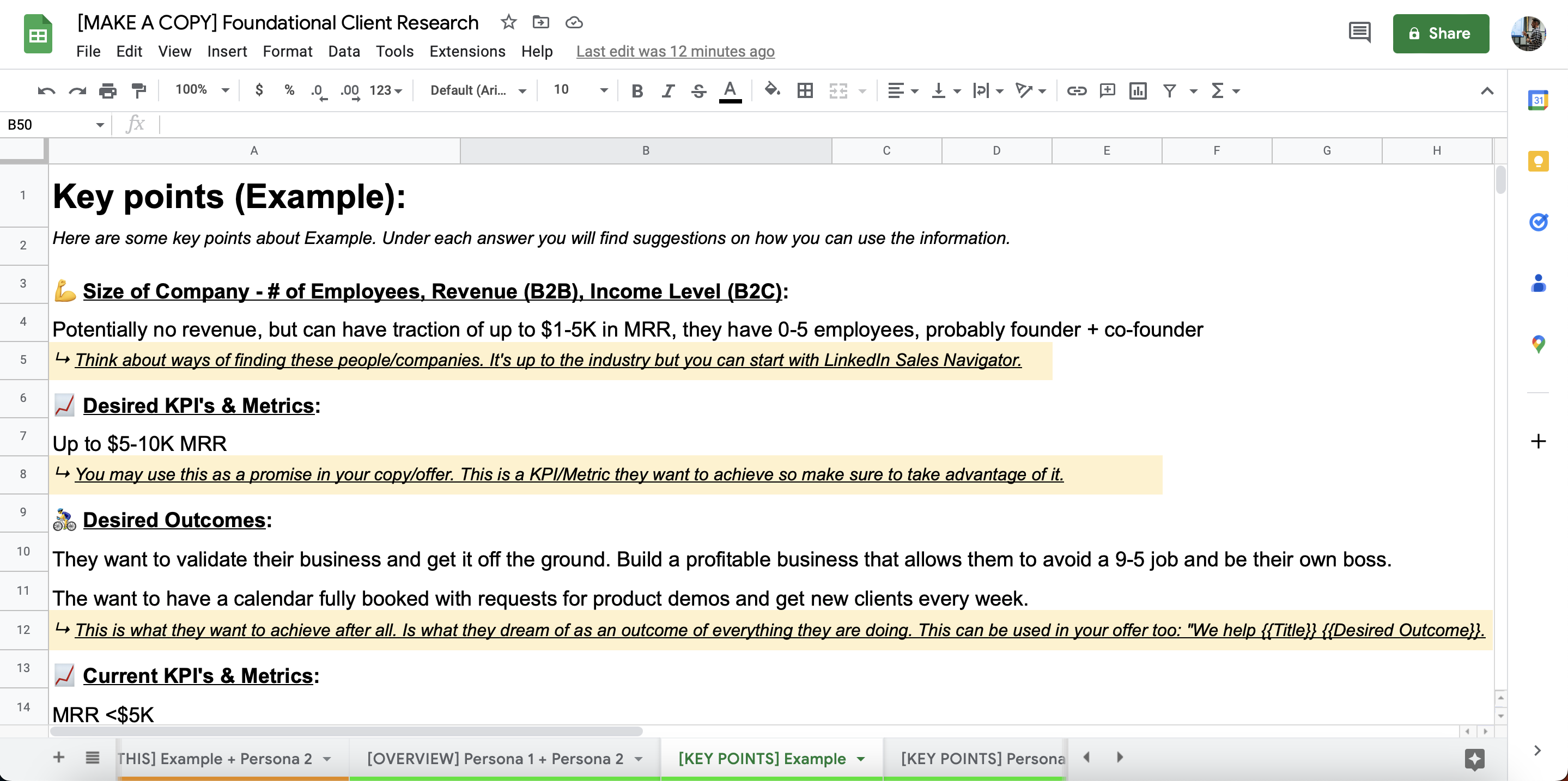 Foundational Client Research: Sell more by understanding your audience