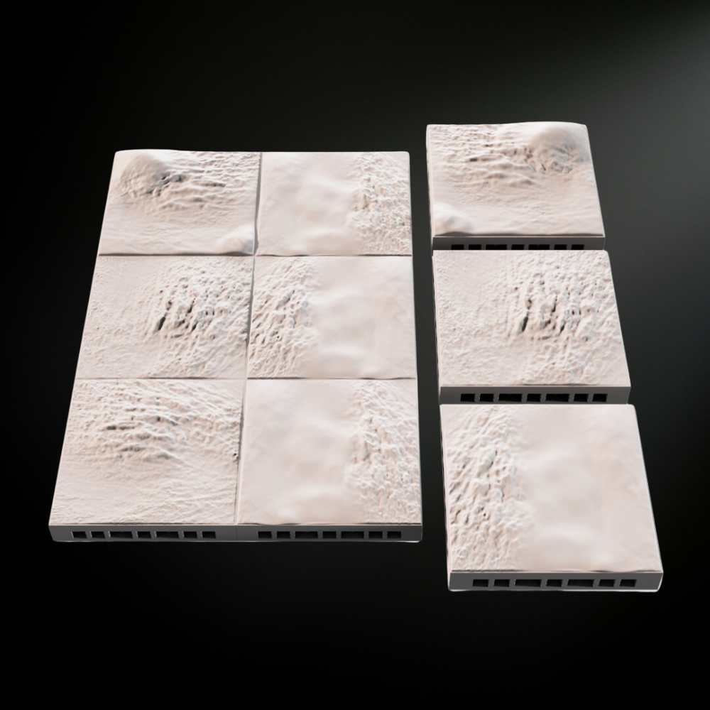 Sci-Fi Tile Pack 5 – Modular Floor Tiles for 3D Printing | Sci-Fi ...