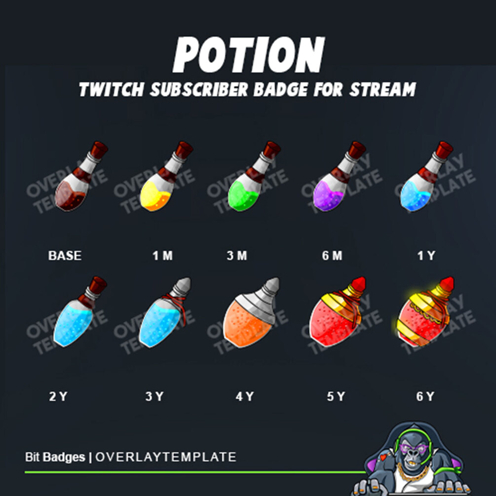 Potion – Bit Badges
