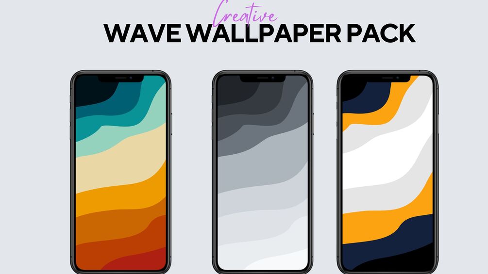 WAVES WALLPAPER PACK