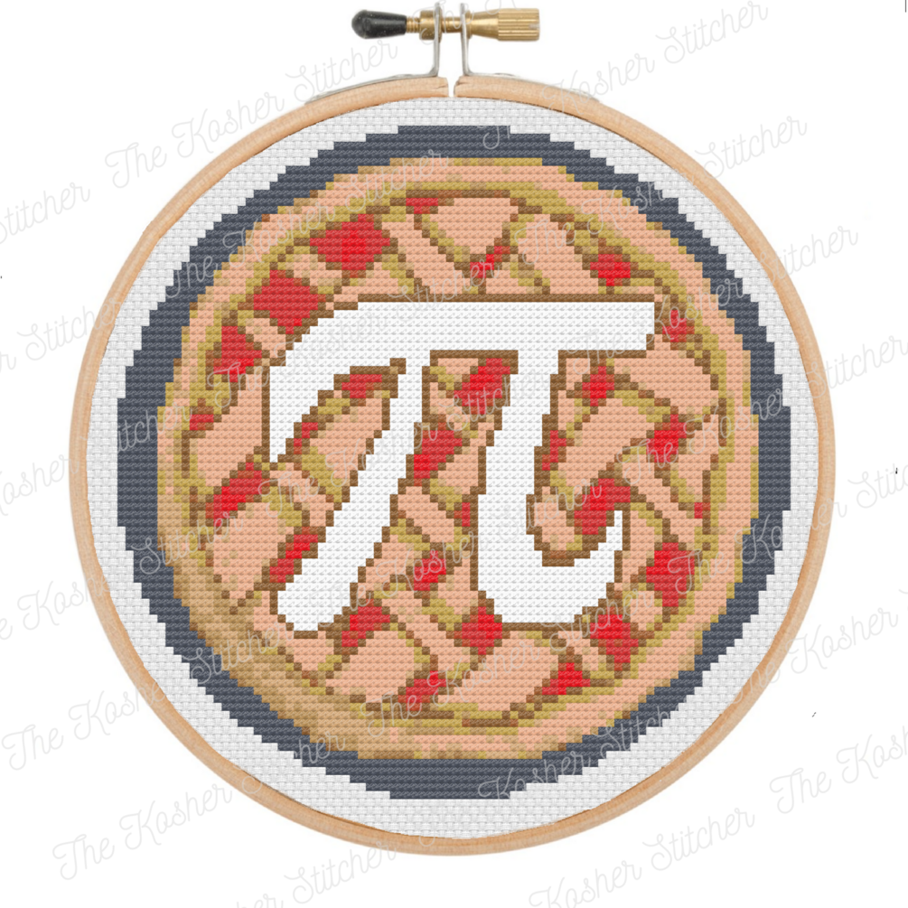Happy Pi(e) Day! - PDF Cross Stitch Pattern