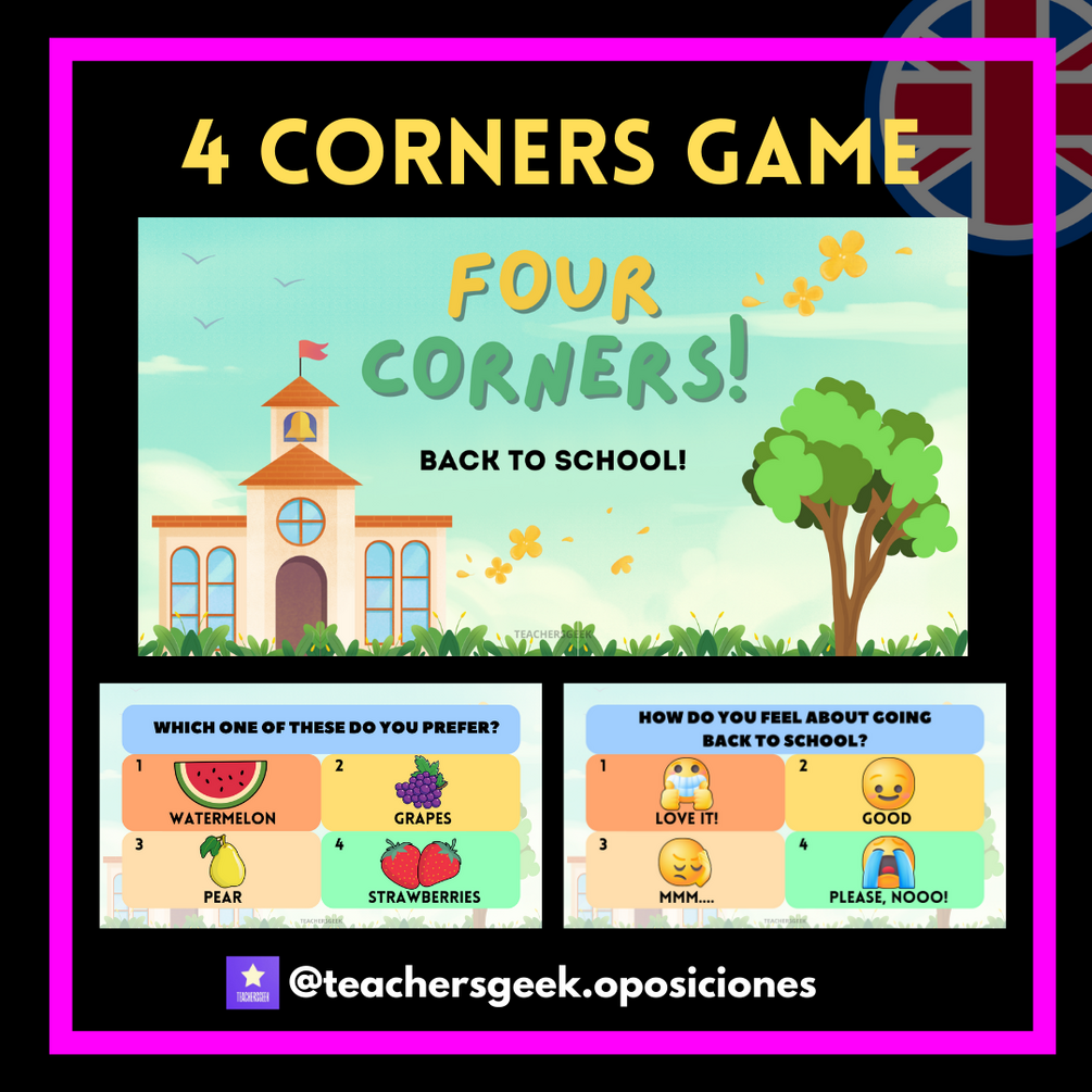 4 CORNERS (BACK TO SCHOOL)