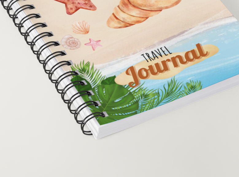 Beach Themed Journal Cover