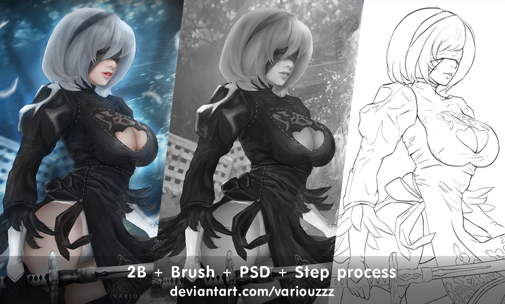 2B + Brush