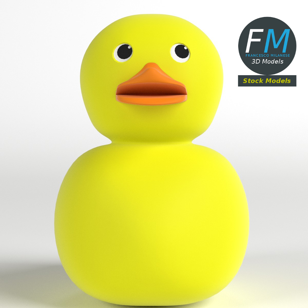 3D MODEL - Rubber duck
