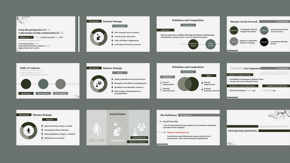 Presentation Design | Minimal · Calm · Professional