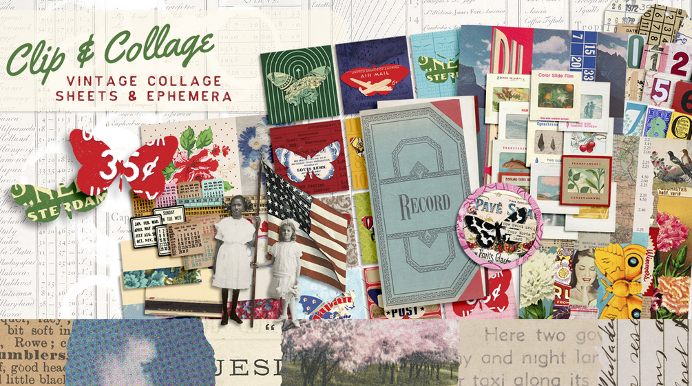Clip & Collage | Summer Mix Collage Sheets