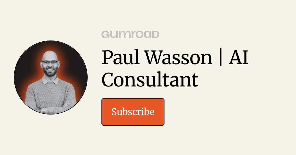 Paul Wasson | AI Consultant