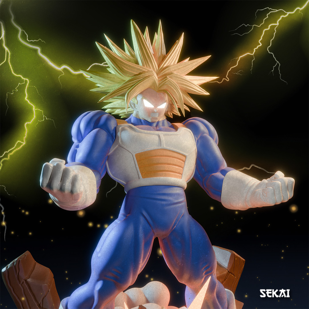 Super Trunks Sculpture and Bust - Sekai 3D Models - Tested and Ready ...