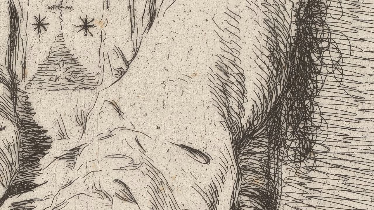 The Garroted Man by Francisco Goya