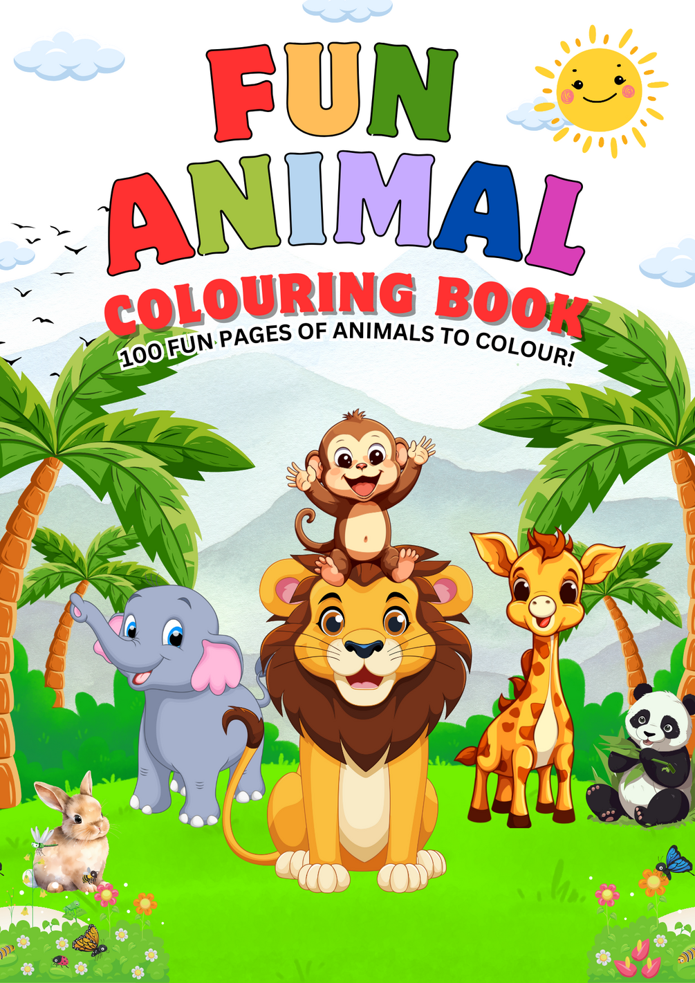 FUN ANIMAL COLOURING BOOK
