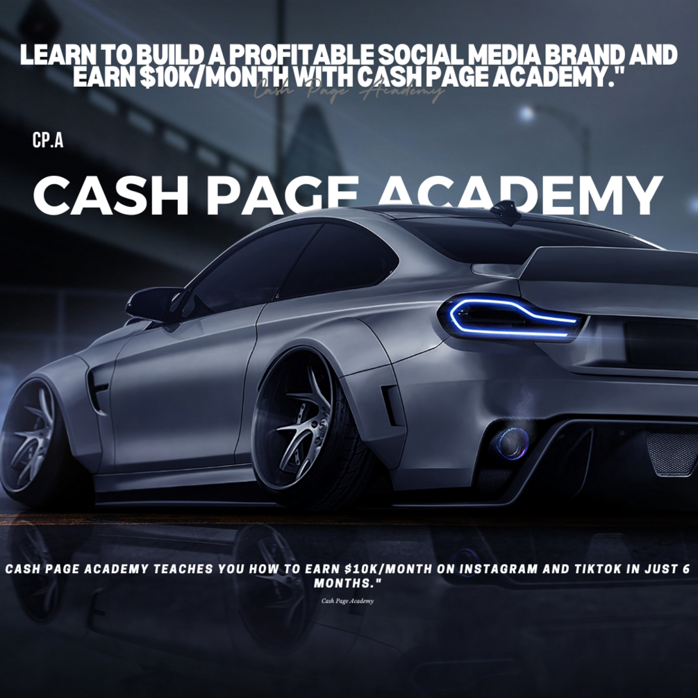 CASH PAGE ACADEMY