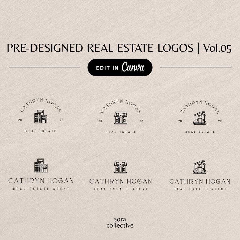 Real Estate Logos, Pre-made Real Estate Logos, Realtor Branding ...