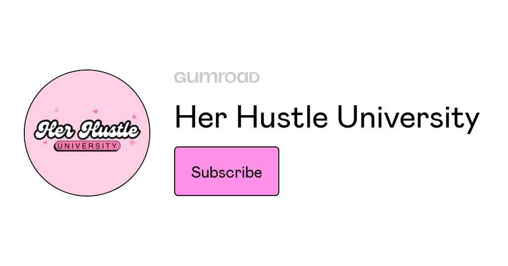 Her Hustle University