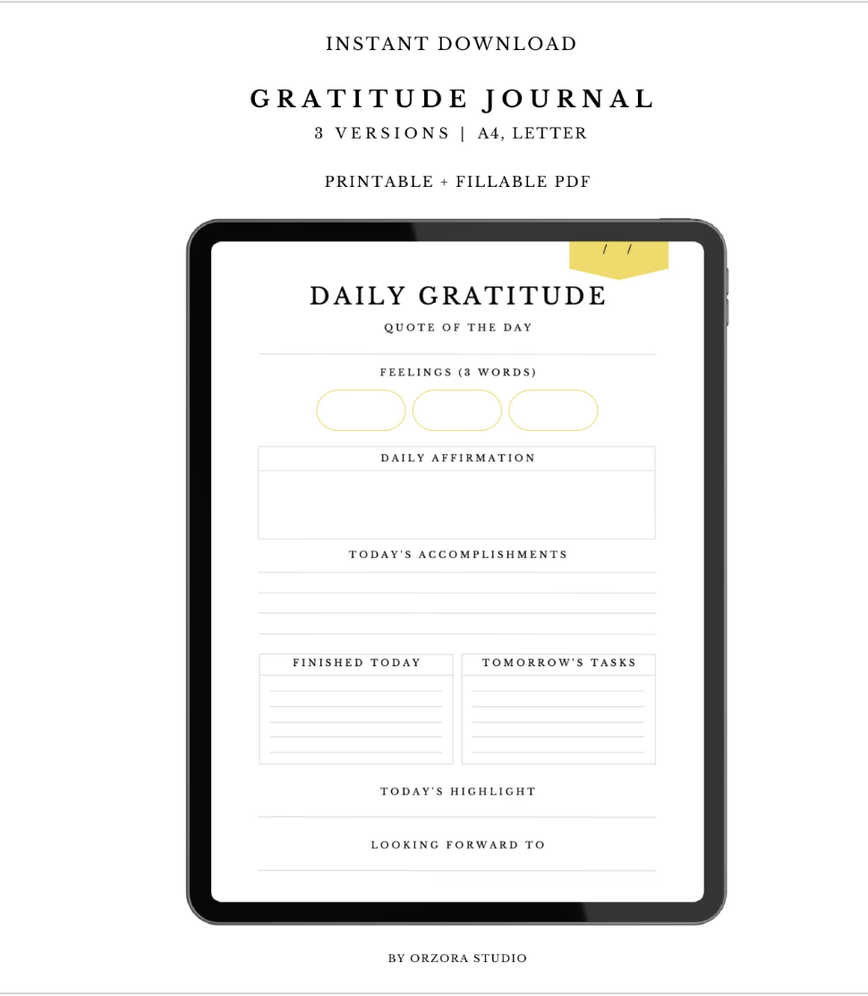 Gratitude Journal