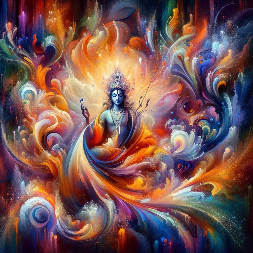 🌟 Unleash the Power of {Abstract Expression Image of Gods} 🎨