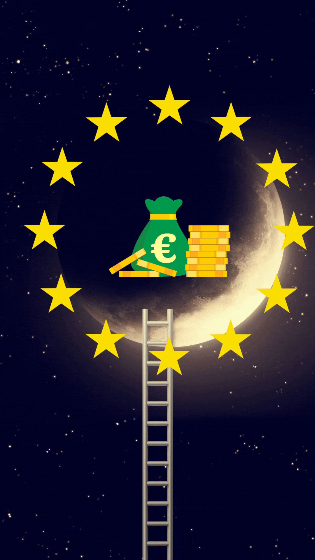Euro Ladder to The Moon