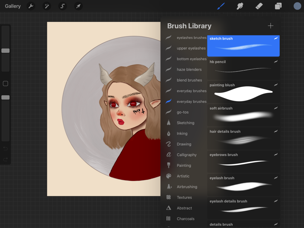 everyday brushes - brush set for procreate