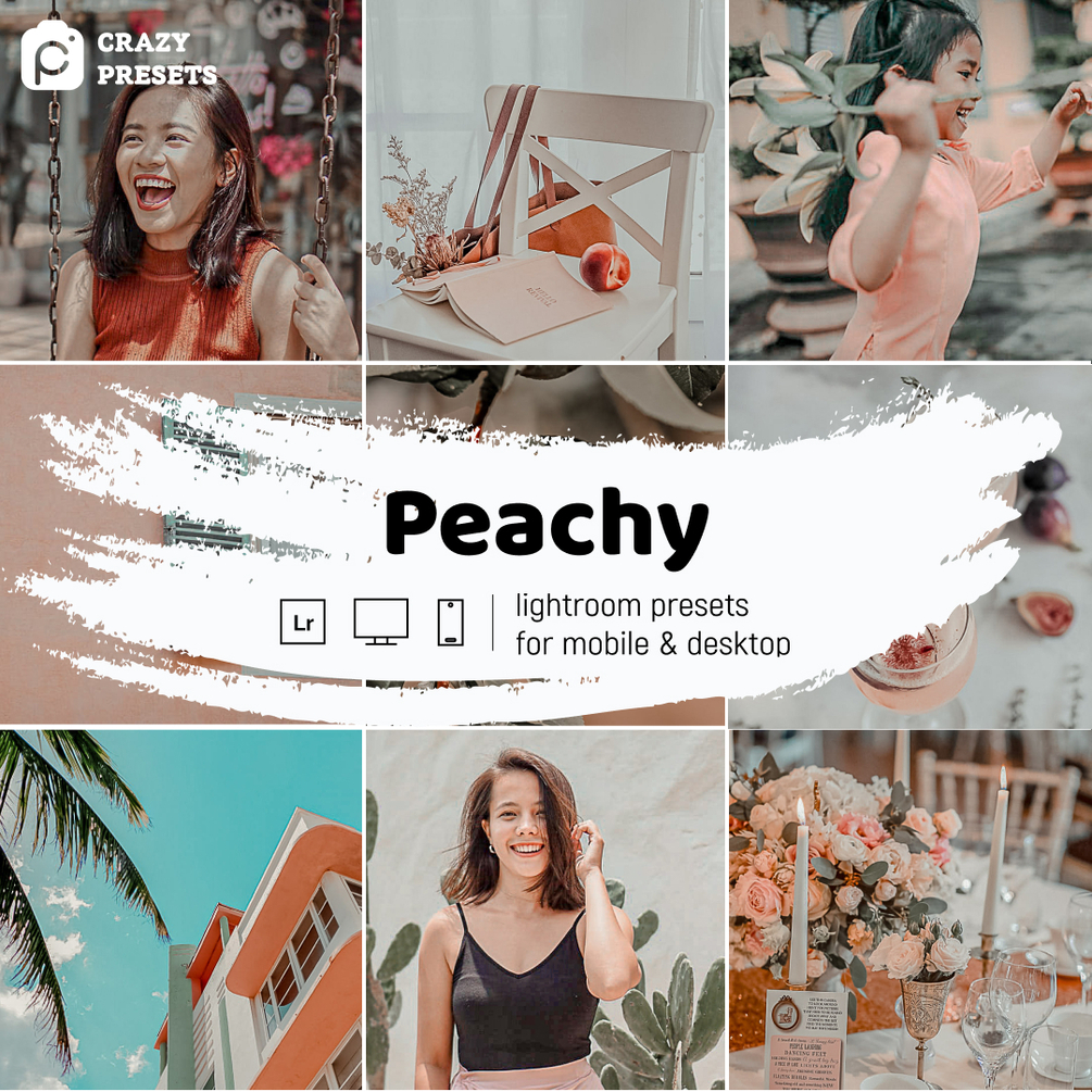 Peachy Lightroom presets for mobile & desktop