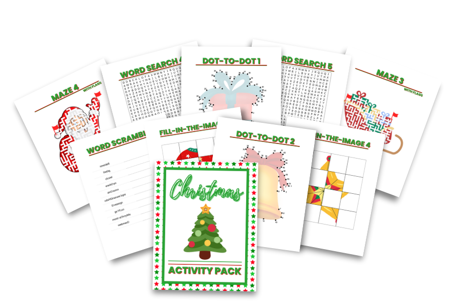 Christmas Mega Activity Pack for Kids