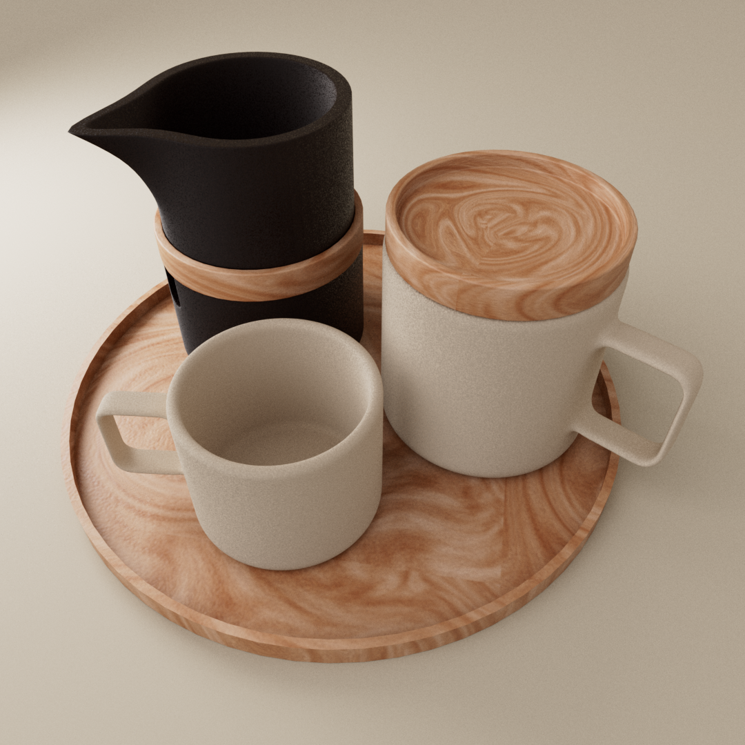 Coffee 02 - (Cinema 4D and Redshift)