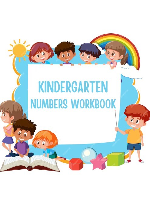 🎨📖 Fun and Colorful Kindergarten Math Numbers Workbook | 112 Pages of ...