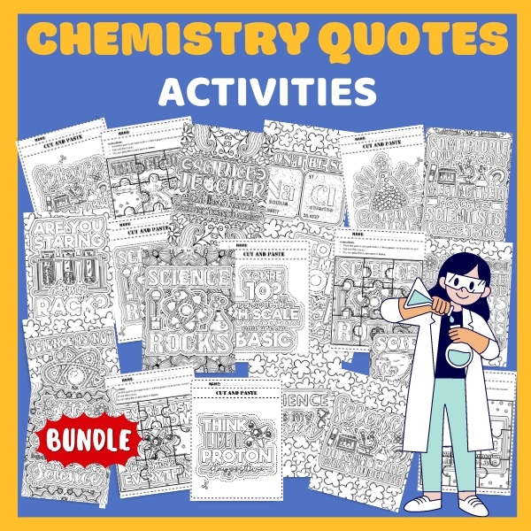 Science | Chemistry Quotes Activities & Games - Fun Science Activities ...