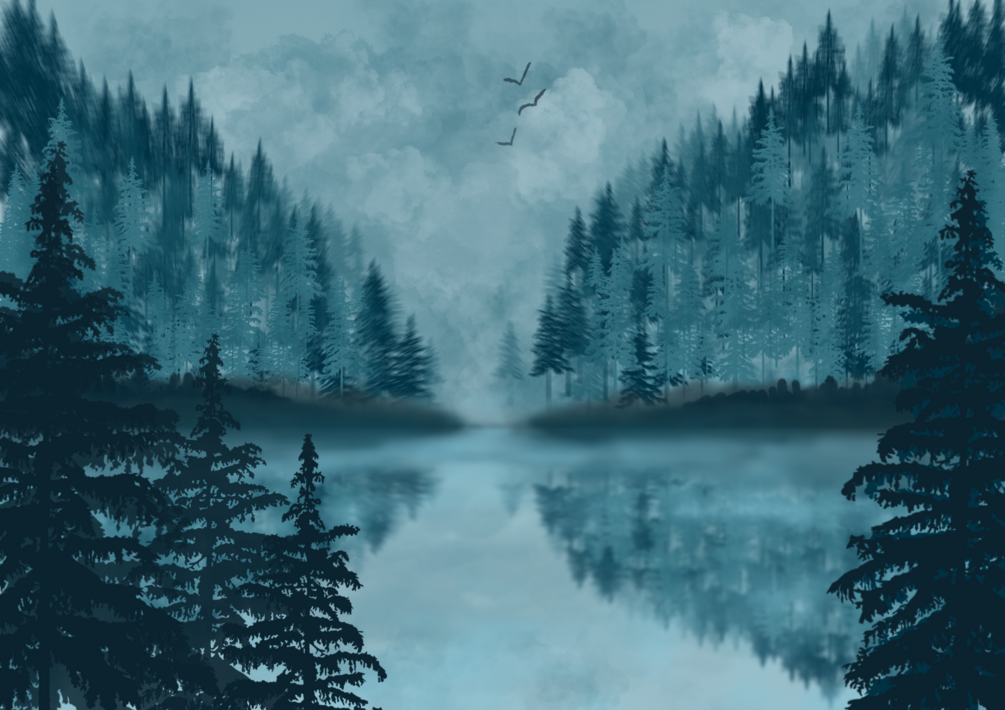 Twilight - wallpaper/ printable art