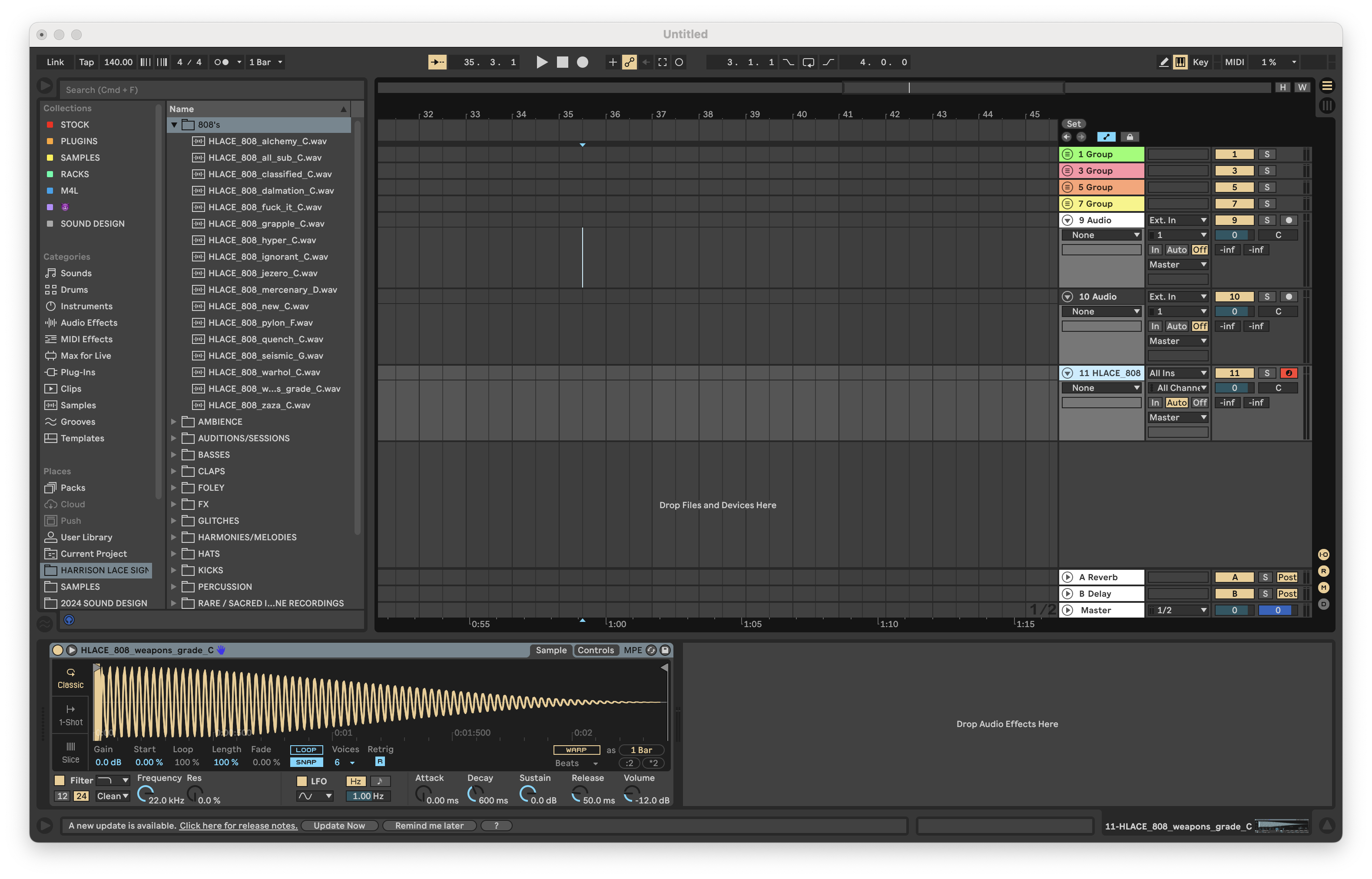 Live 11 Themes by Harrison Lace