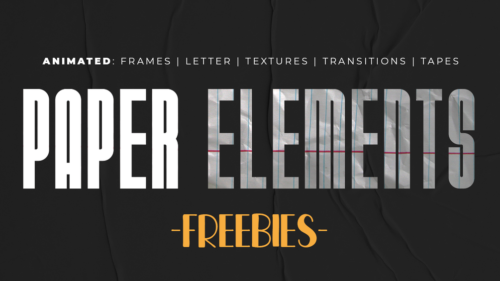 Paper Elements | Freebies