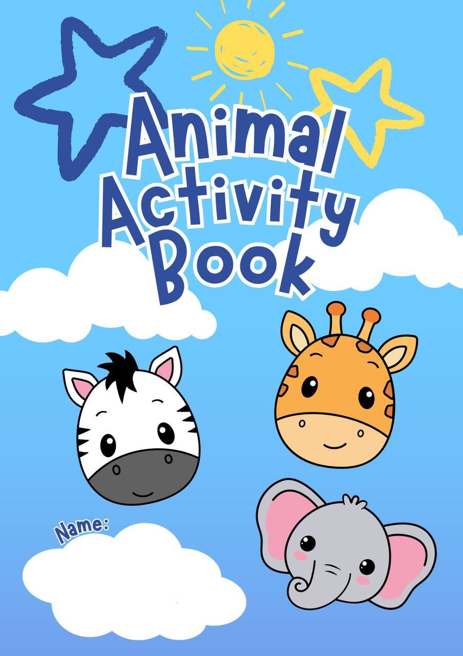 Animal Activity Book