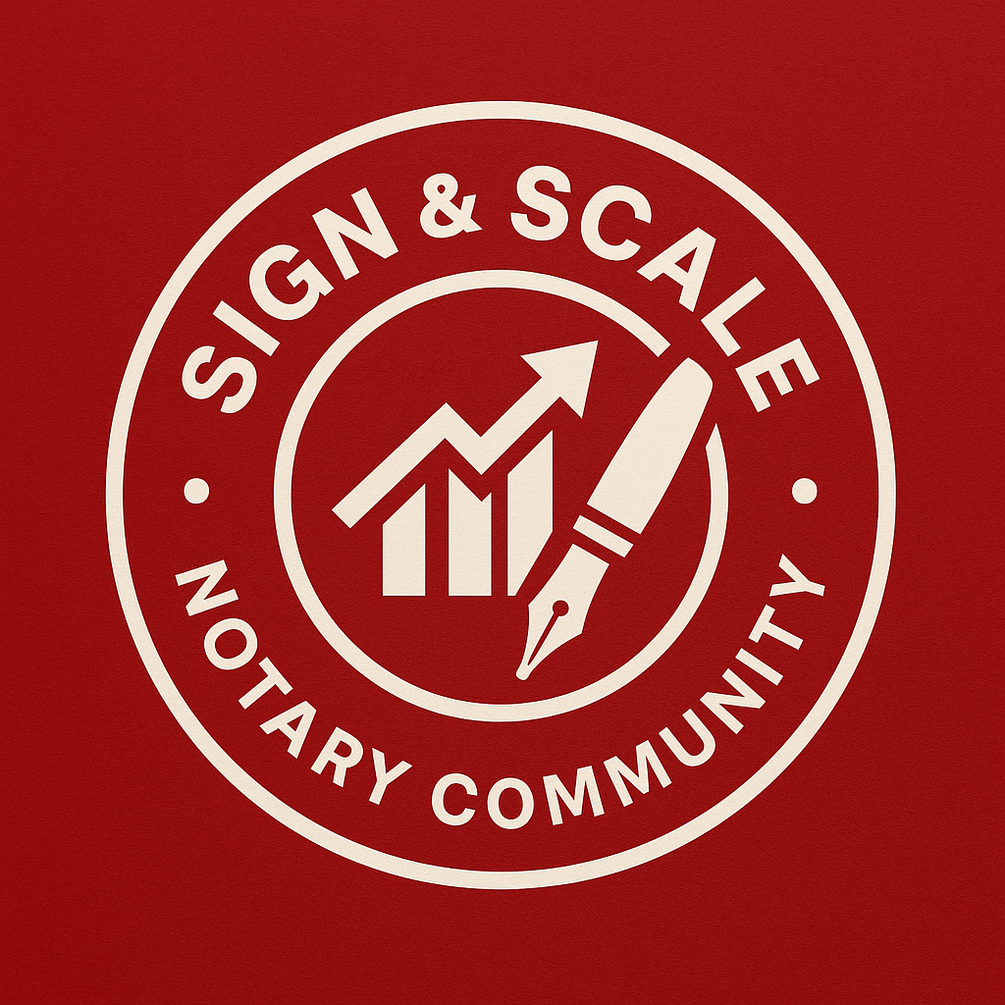 Notary Pricing Cheat Sheet (2025 Edition)