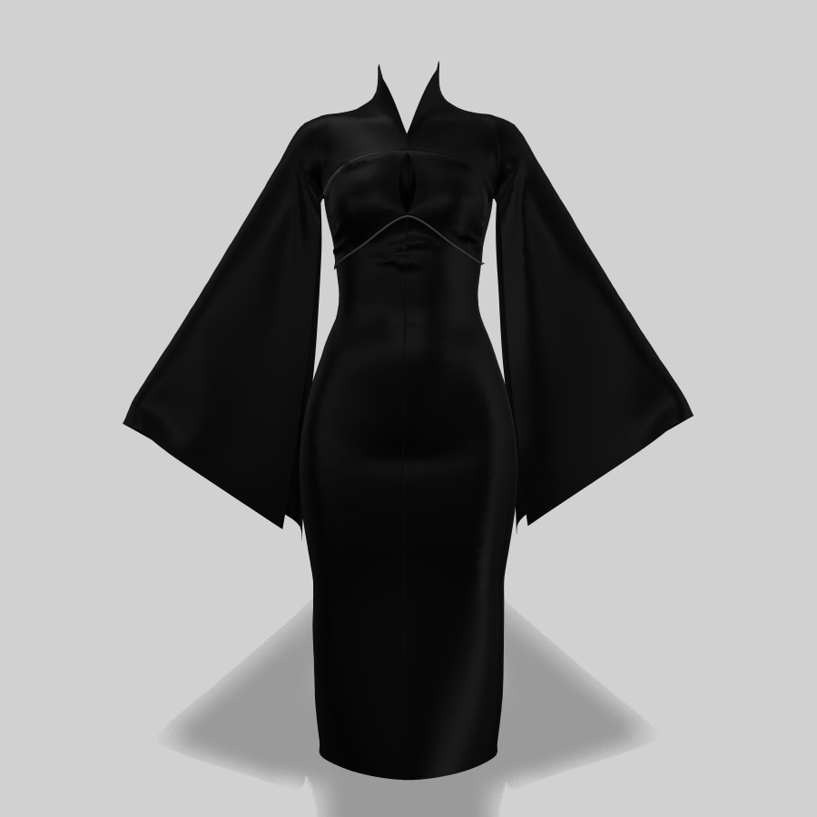 black winged dress (copy)