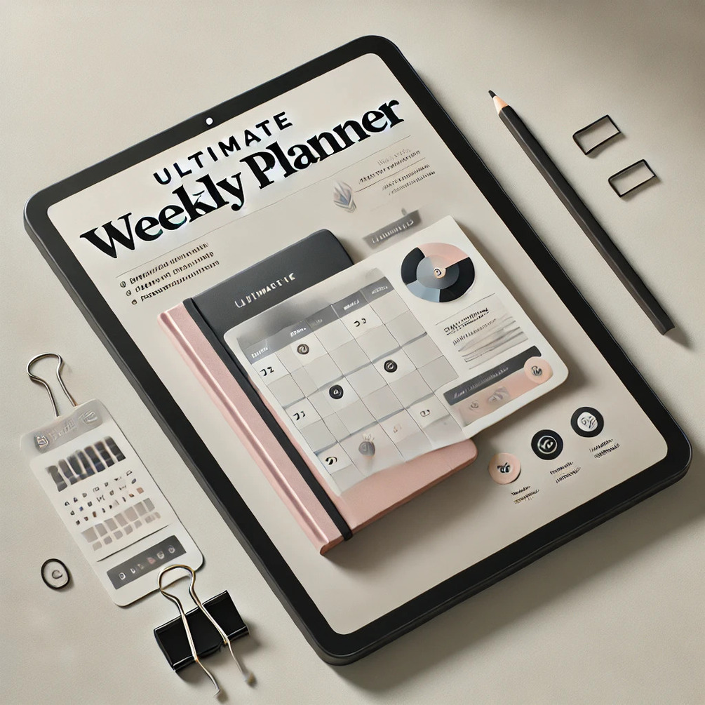 Ultimate Weekly Planner for Productivity