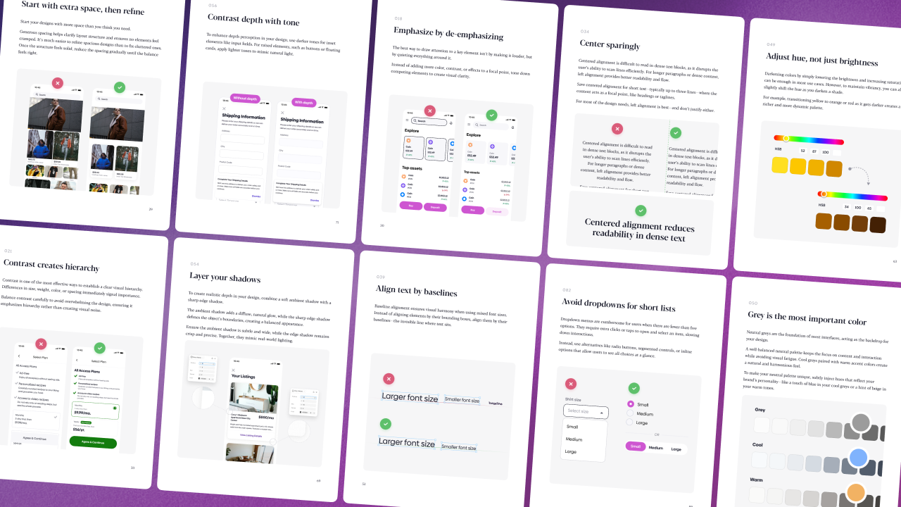 101 Tips Every Highly Effective UX/UI Designer Needs to Know