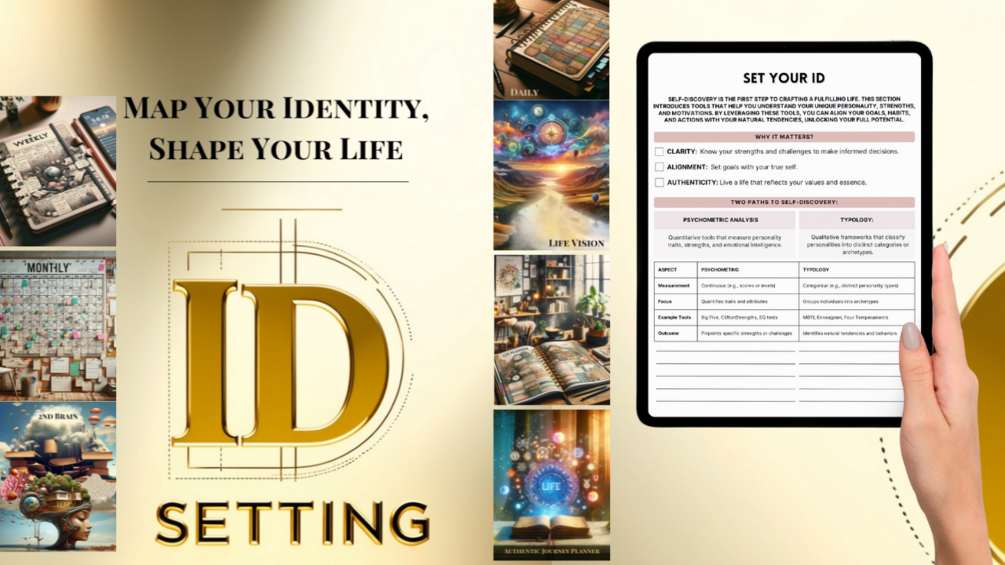 Authentic Journey Planner: Map Your Identity, Shape Your Life