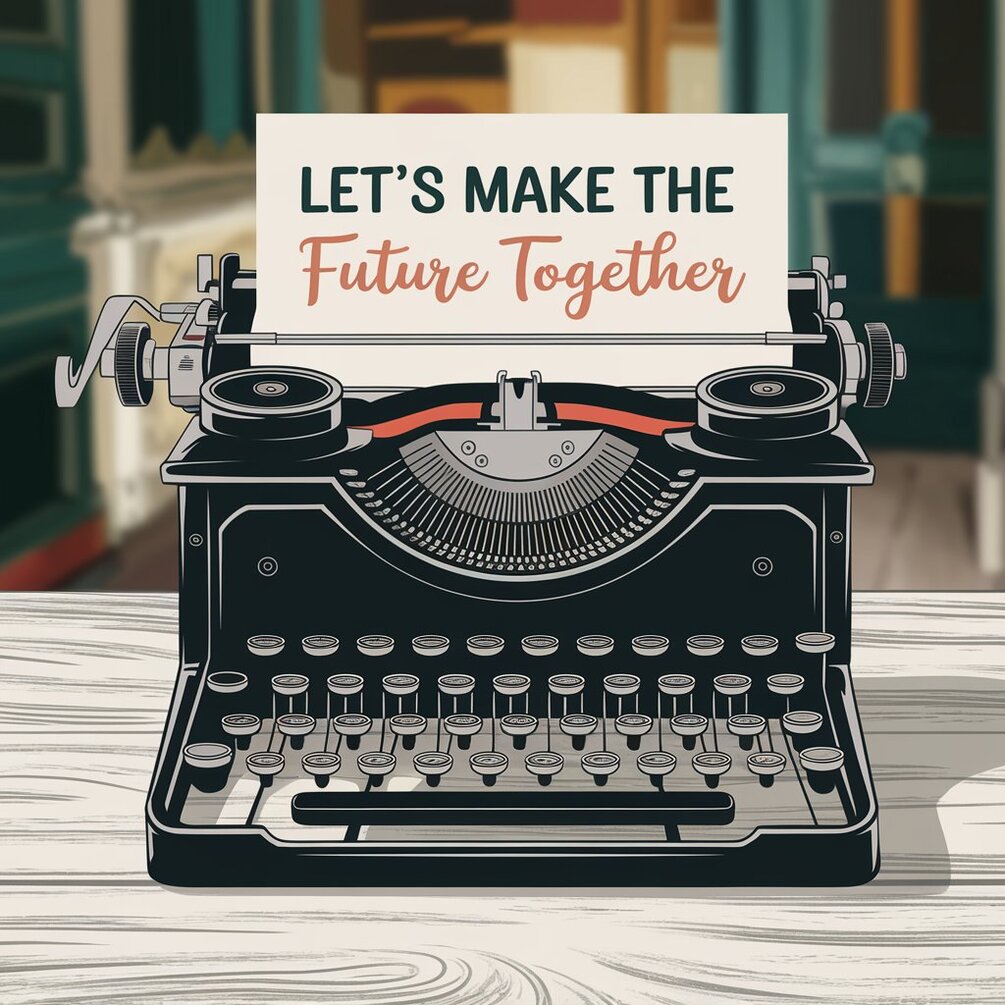 "Let's Make the Future Together - Inspirational Design for Creators"