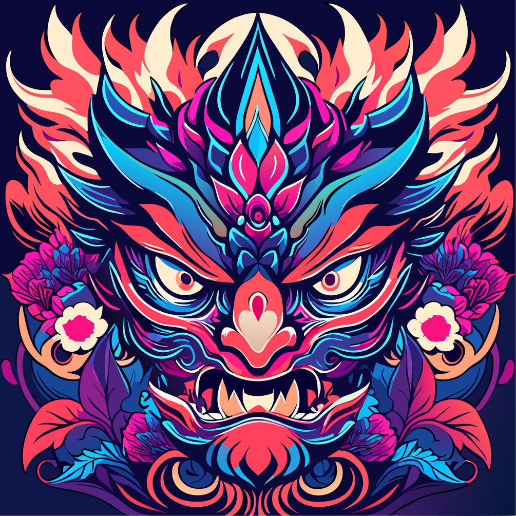 Monster Design Art Illustration Vector #04