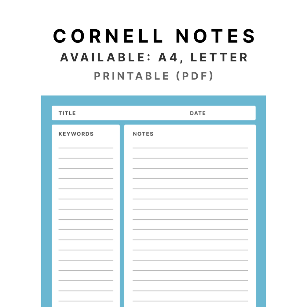 Cornell Planner (Blue)