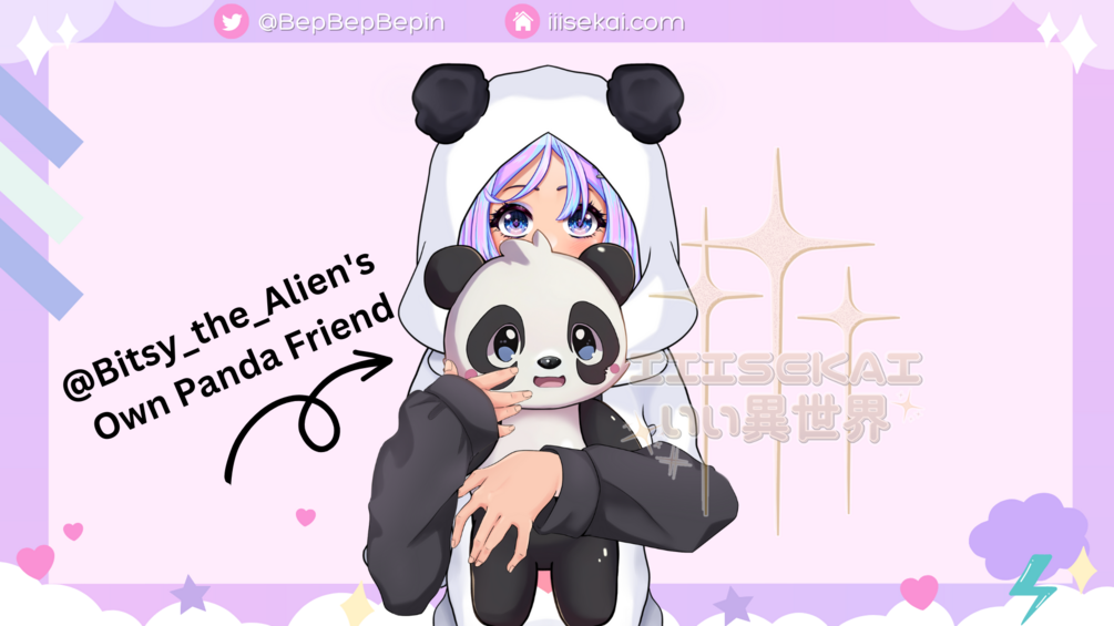 Vtuber Assets - iiiSekai Plushies with Arms/Lineart!
