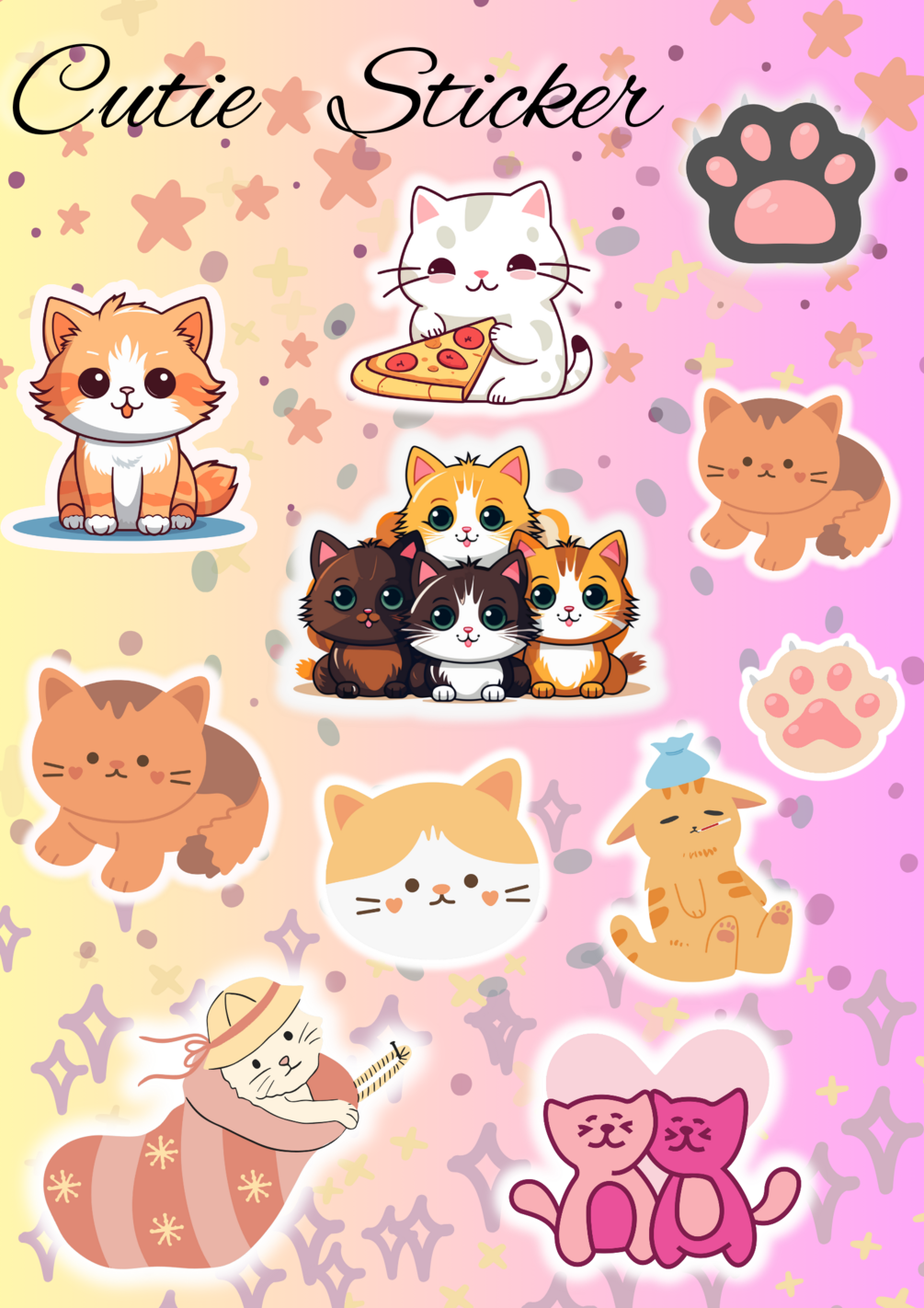 Sticker (Cute Animals)
