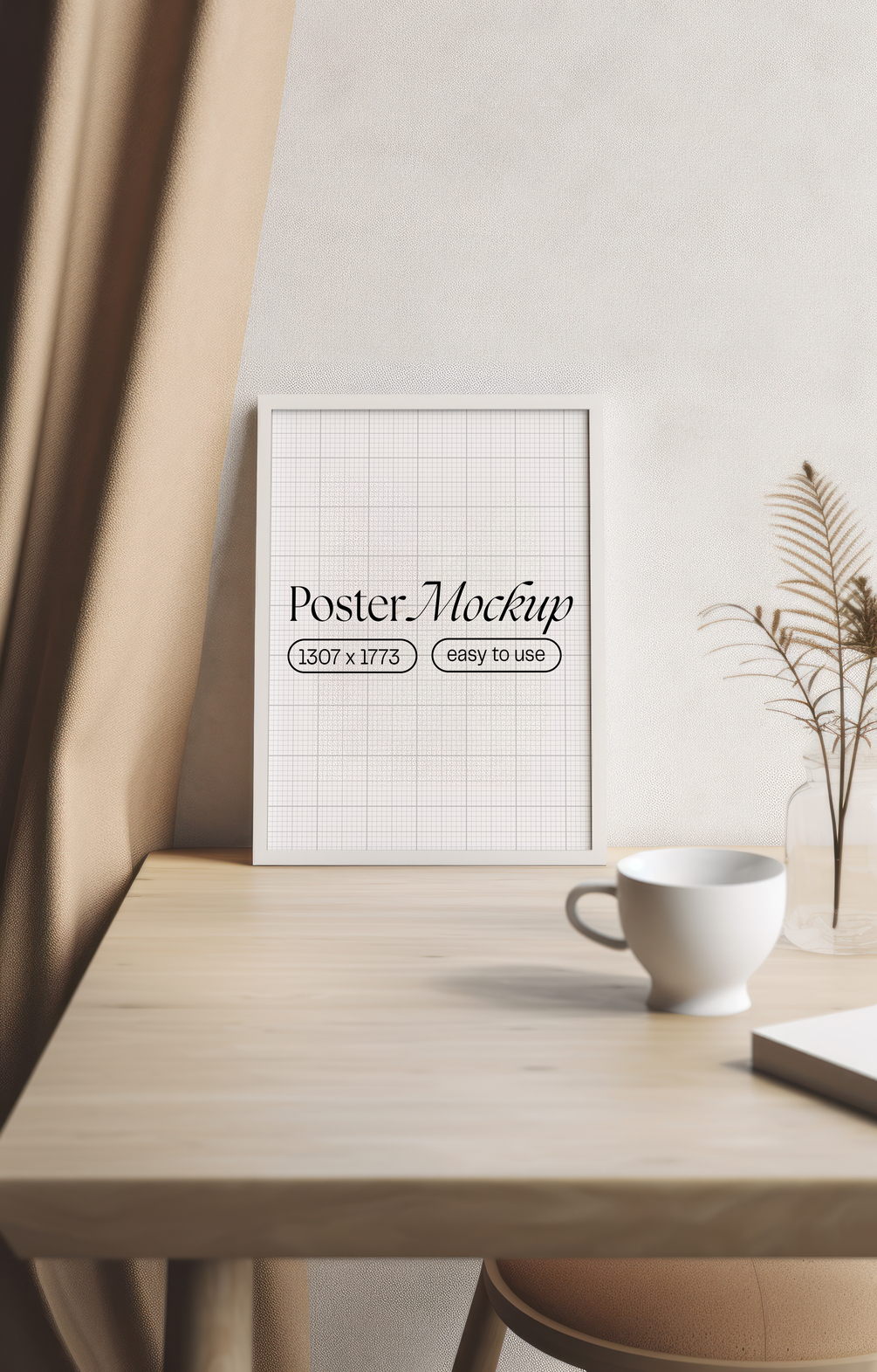 Aesthetic Poster Mockup / #734