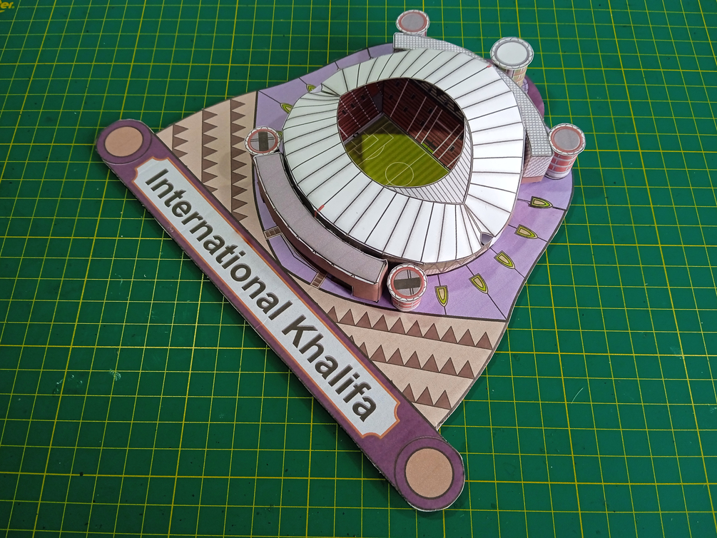 MINIATURE STADIUMS OF THE WORLD QATAR 2022